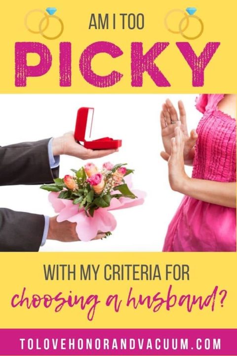Am I Too Picky When It Comes to Finding a Husband? - Bare Marriage