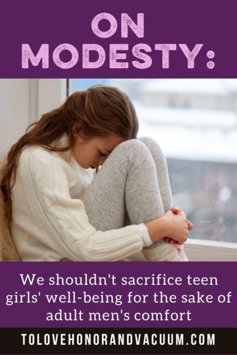 On Modesty: We Shouldn't Sacrifice Teen Girls' Well-Being for Adult Men ...