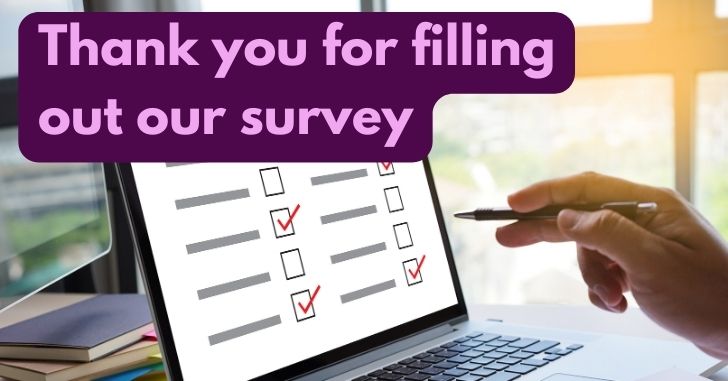 Thank you for taking our survey - Bare Marriage