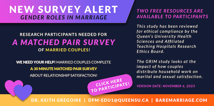 Bare Marriage Survey is Ready! - Bare Marriage